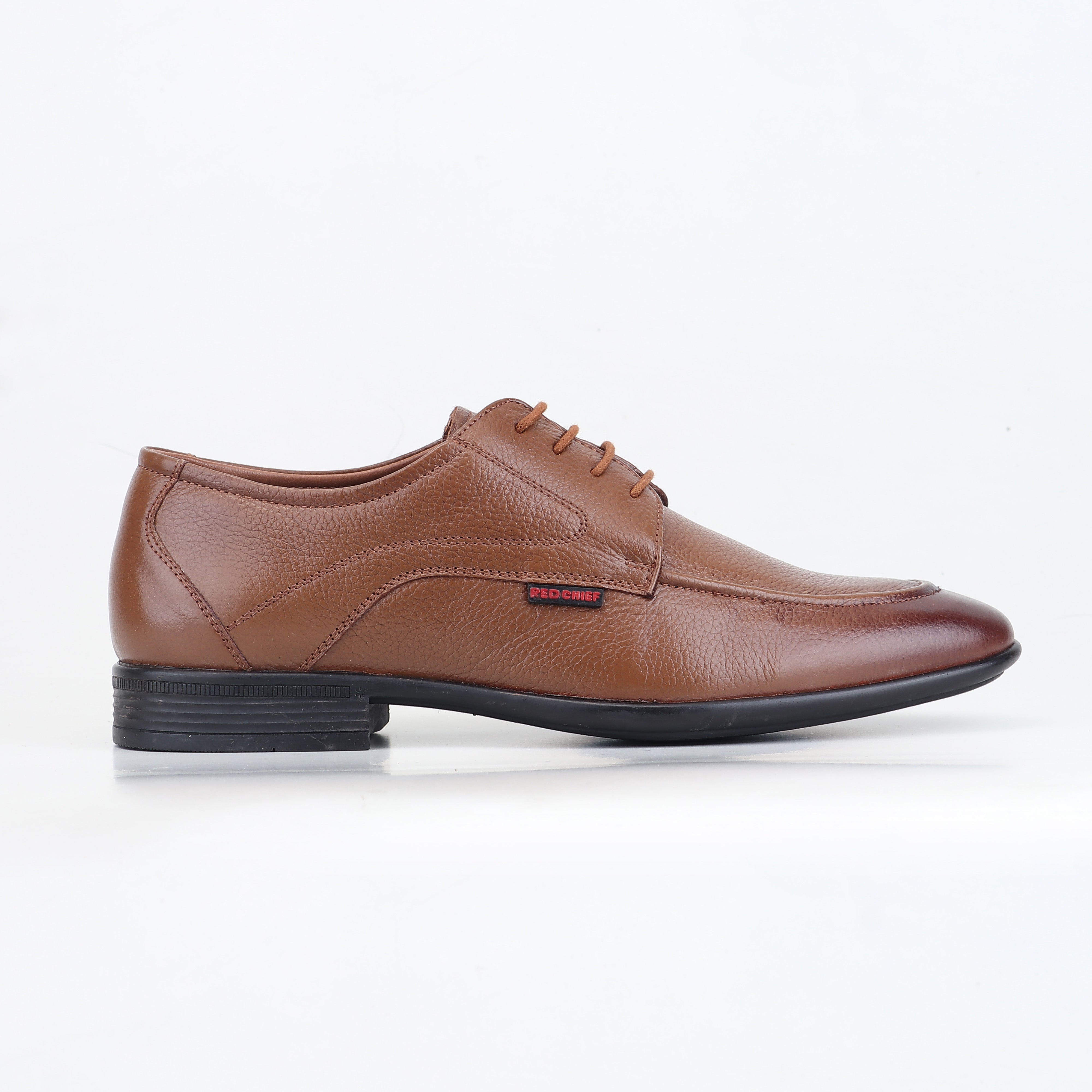 Red Chief Tan Formal Shoes for Men | Premium Genuine Leather – Redchief