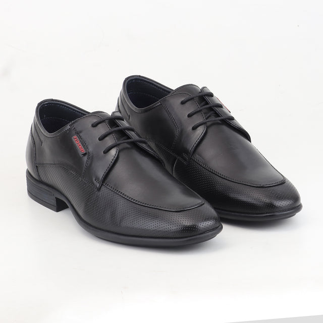 Red Chief Black Formal Shoes for Men | Premium Genuine Leather – Redchief