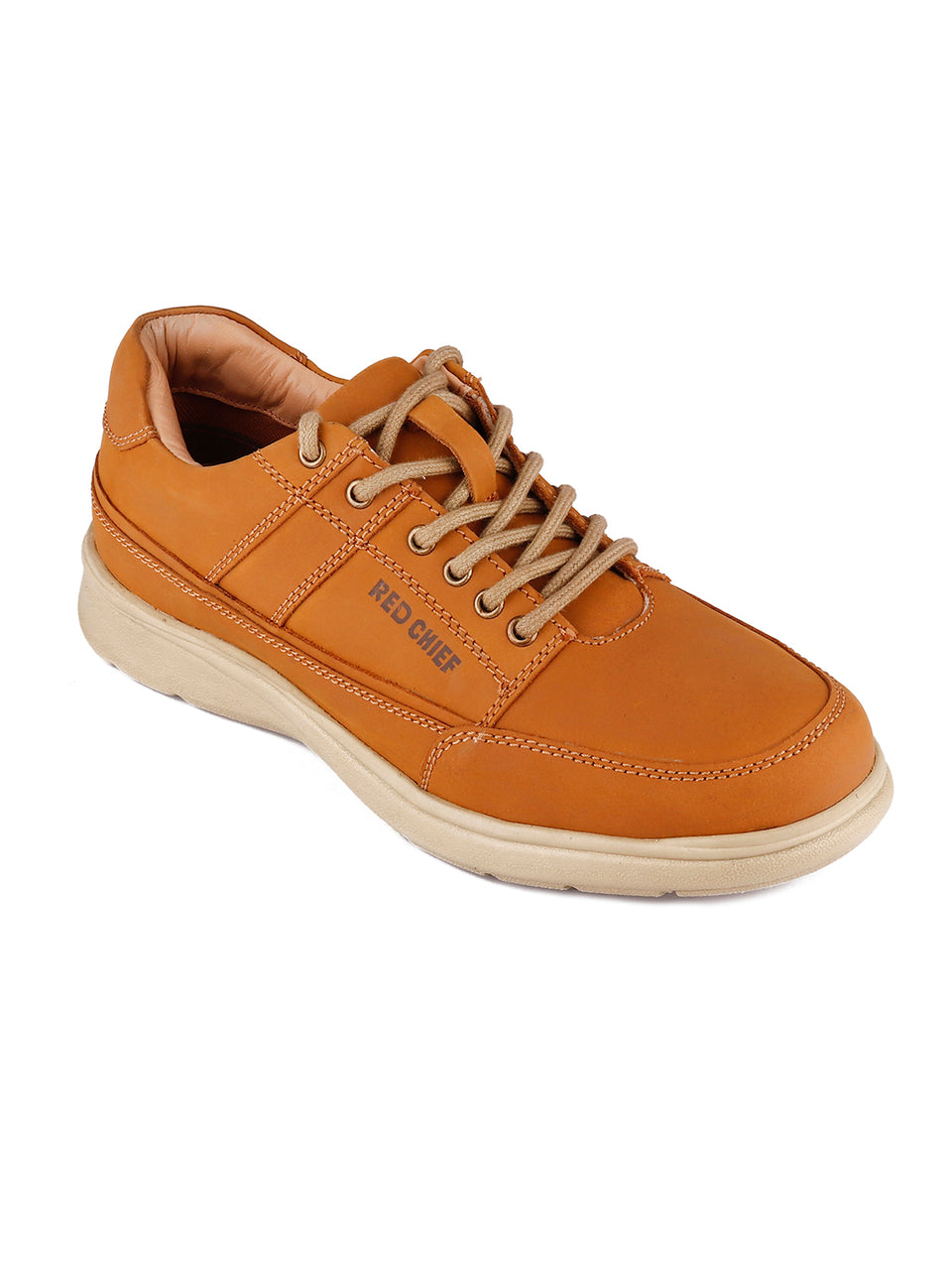 Buy Red Chief Genuine Leather Low Ankle Lace Up Casual Sneaker Shoes ...